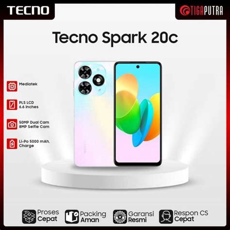 Jual Tecno Spark C Ram Gb Rom Gb Hz Refresh Rate Di Seller Tigaputra Kauman Kota