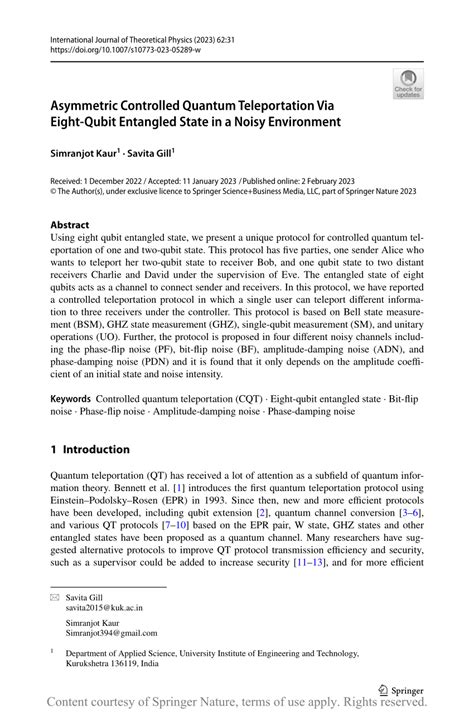 Asymmetric Controlled Quantum Teleportation Via Eight Qubit Entangled
