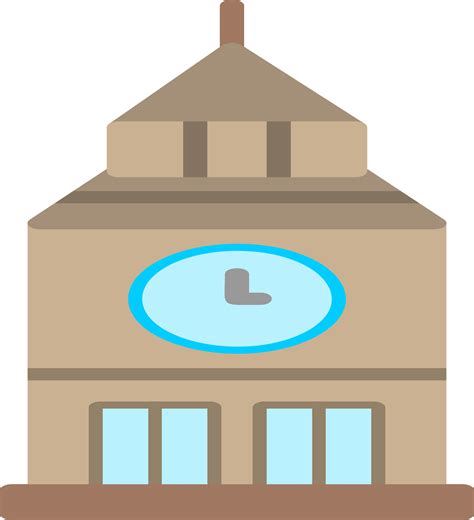 Clock Tower Vector Icon 31012911 Vector Art At Vecteezy