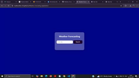 Weatherforecastingapplication Devpost