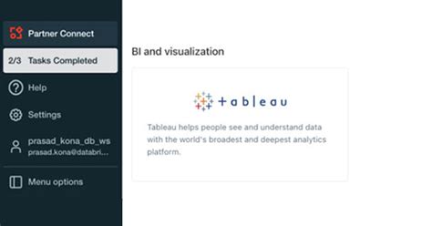 Building Analytics On The Lakehouse Using Tableau With Databricks