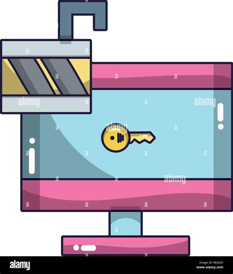 Technology Computing Cartoon Stock Vector Image And Art Alamy