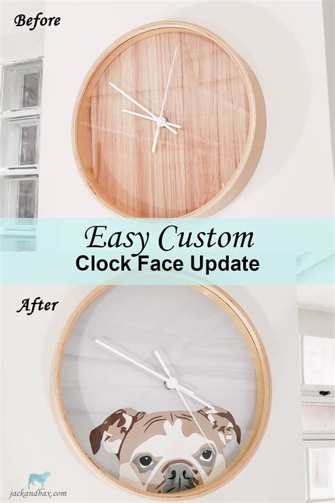 Easy Custom Clock Face Update Jack Bax