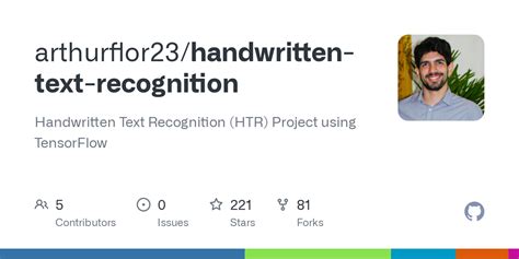 github arthurflor23 handwritten text recognition handwritten text
