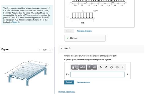 the floor system used in a school classroom consists