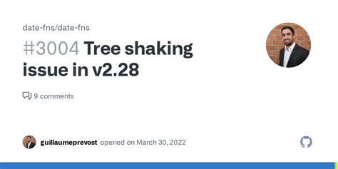 Tree Shaking Issue In V228 · Issue 3004 · Date Fnsdate Fns · Github