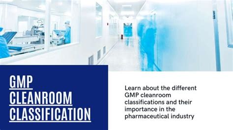 Gmp Insiders On Linkedin Gmp Cleanroom Classifications Understand