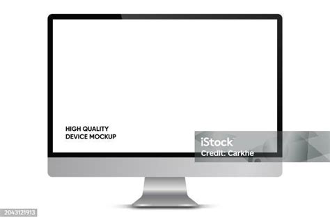 3d 고품질 사실적인 장치 모형 컴퓨터 모니터 노트북 태블릿 및 휴대폰 전자 장치는 Ui Ux 프리젠 테이션 모바일 애플 리케이션을 위해 흰색 배경에 고립 0명에 대한 스톡
