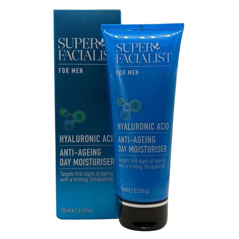 Крем за лице за мъже дневна терапия с хиалуронова киселина 75 мл Emag Bg