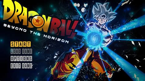 Dragon Ball Rpg Maker Mz Title Screen By Fearuth On Deviantart