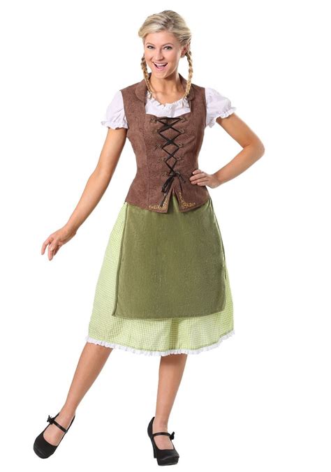 German Beer Girl Costume For Adults German Costume Beer Girl Costume