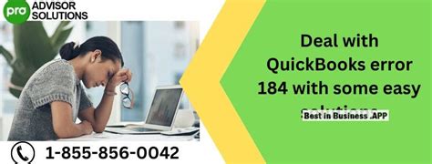 Effective Methods To Resolve Quickbooks Error 184 John Mule Medium