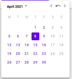 Datepicker By Stefanloerwald Pull Request Material Blazor Material Blazor GitHub