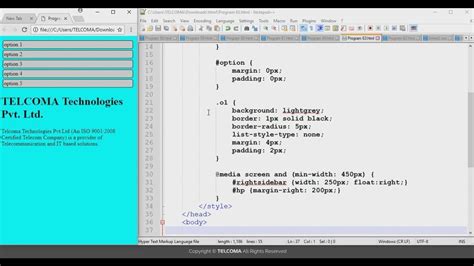 52 Css3 Media Queries Youtube