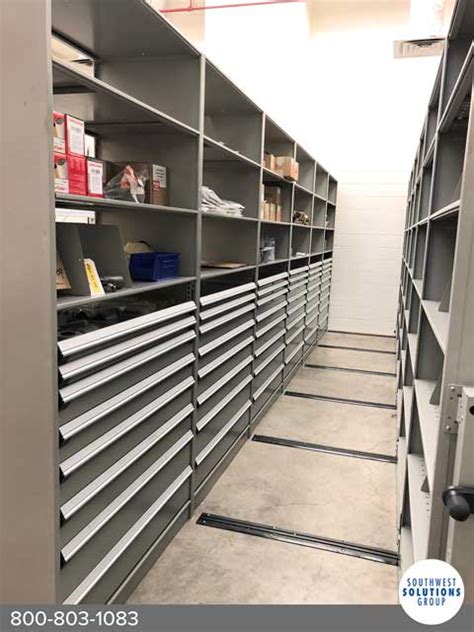 Industrial Drawer Shelving