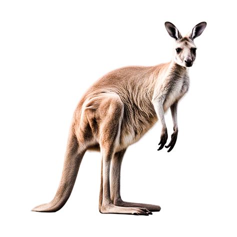 Red Kangaroo Generative Ai 32988156 Png