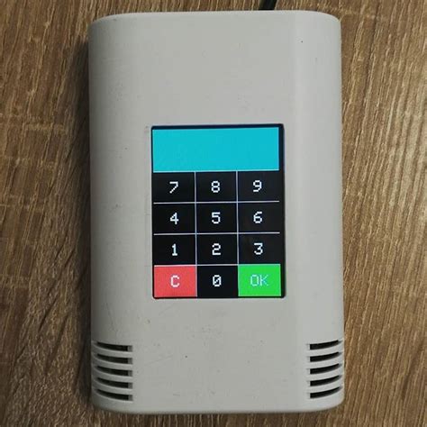 arduino assemble your own touchscreen codelock using a