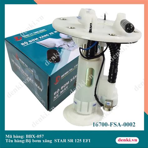 Bộ Bơm Xăng Denki Bbx 057 Chuyên Dụng Star Sr 125 Efi Êm Máy Tiết Kiệm