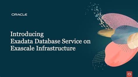 With The General Availability Of Oracle Exadata Database Service On