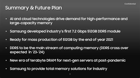 samsung develops 512 gb ddr5 memory modules running at 7 2 gbps