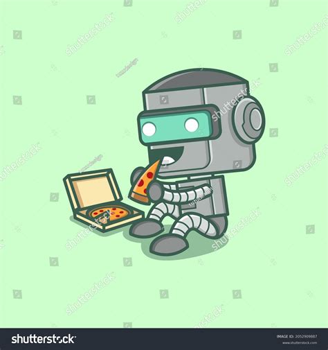 739 Robot Eating Stock Vectors Images And Vector Art Shutterstock