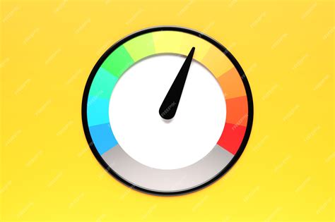 Premium Photo 3d Illustration Of Measuring Speed Icon Colorful