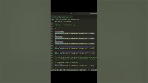 What Is A Decimal In Apex Sfdcstop Coding Salesforceadmin Salesforcedeveloper Programming