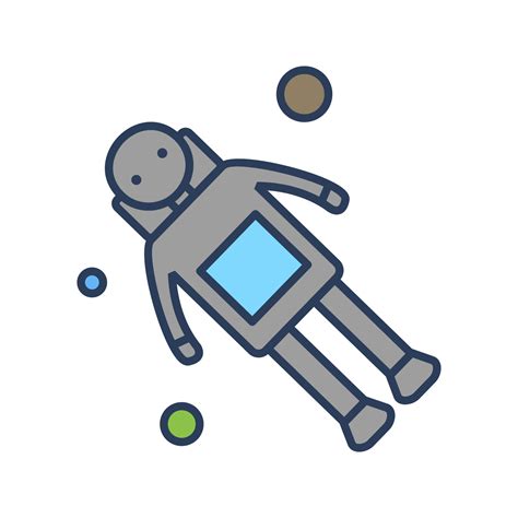 Space Man Vector Icon 16638118 Vector Art At Vecteezy