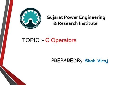 Ppt On Logicalarthimaticalconditional Operators Ppt