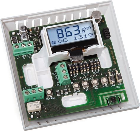 Rco2 W Display Ruimte Co2 Opnemer 0 2000 5000ppm Wisselcontact