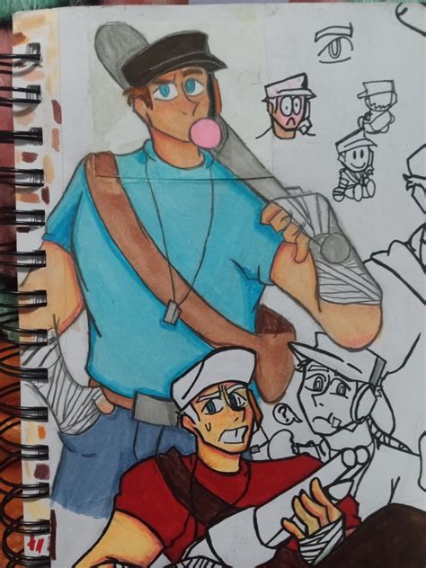 Scout Tf2 Fanart On Tumblr