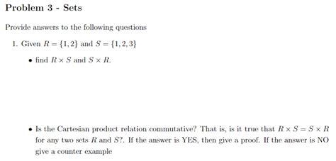 Solved Roblem Sets Provide Answers To The Following Chegg