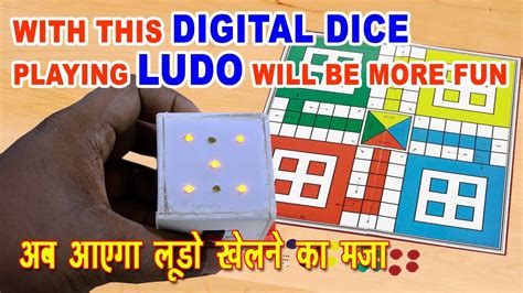 Make Electronic Digital Smart Dice For Playing Ludo With Digisparkarduino School Science