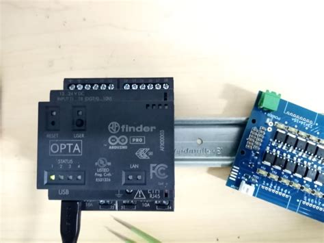 Arduino Meets Industrial Plc Din Mounted Arduino With Ethernet 4 Relays Digital Inputs And