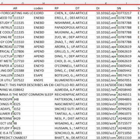 Bibliometrix Web Interface For Convertingbib File Intoxlsx File