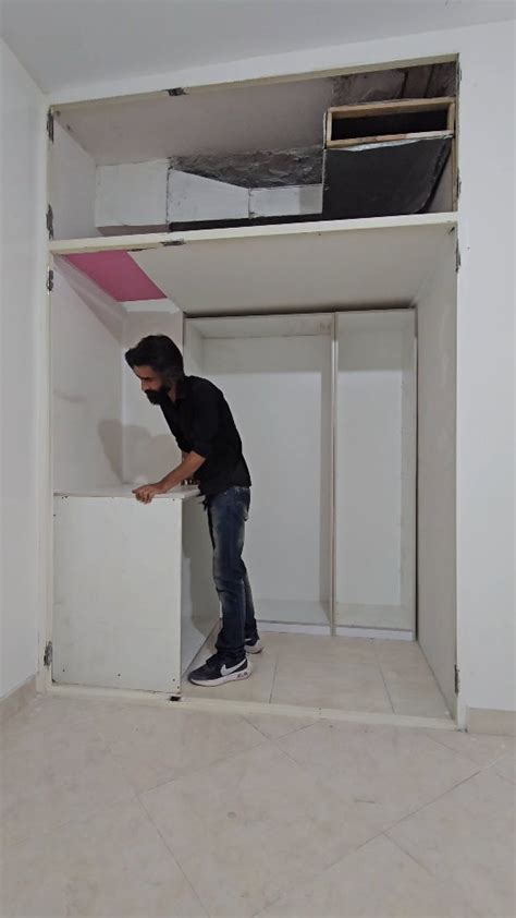 ‎🌟کابینت الف ۱۳۳🌟‎ ‎💥خوراک خونه های کوچیک و بد نقشه👌😅 ♦️فضاسازی مناسب