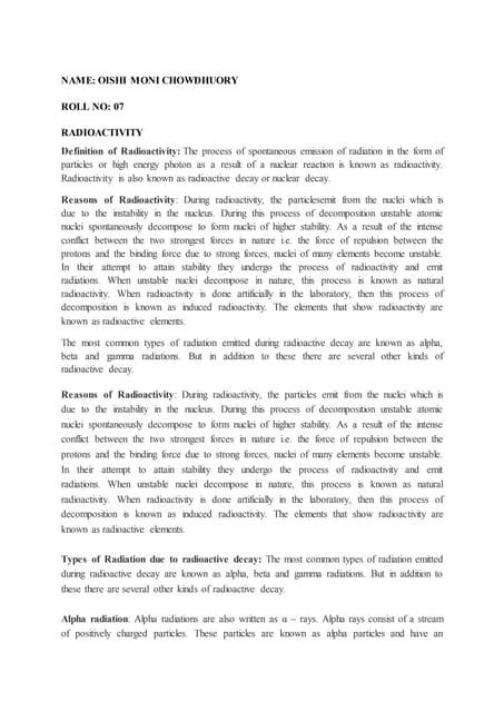 Radioactivity Ychchfhfufufufufufnfjfucuduxpptx