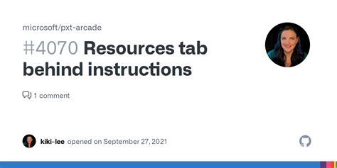 resources tab behind instructions · issue 4070 · microsoft pxt arcade