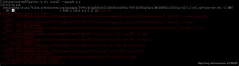 Python M Pip Install Upgrade Pip Python
