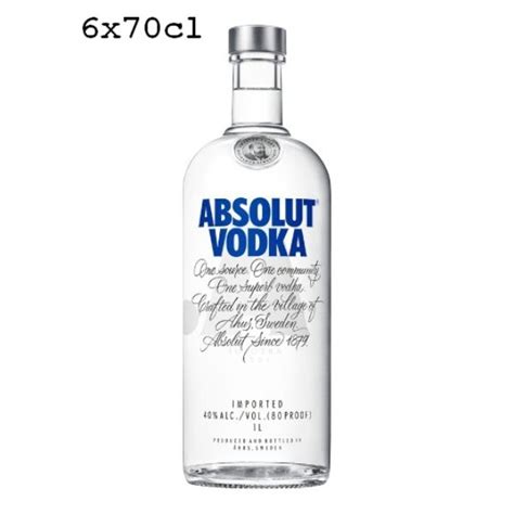 Absolut Vodka 100cl X12 Case – Spirits Nigeria | Cheapest Nigerian ...