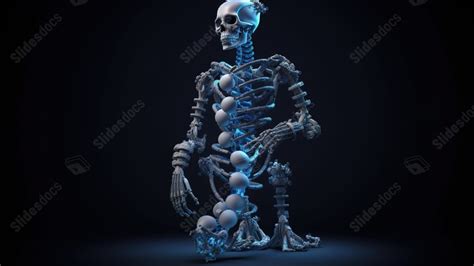 Android Robot Clutches 3d Rendered Dna Helix Powerpoint Background For Free Download Slidesdocs