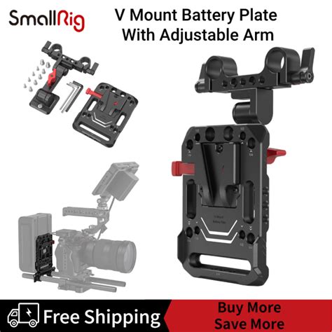 Smallrig V Mount Battery Plate V Lock Mount Battery Plate With 15mm