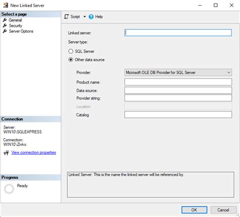 How To Configure A Linked Server Using The Odbc Driver