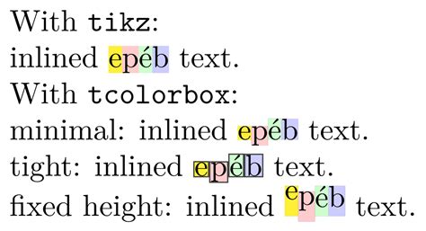 Tikz Pgf Make Tcolorbox To Fit Text Height And Depth Tex Latex Stack Exchange