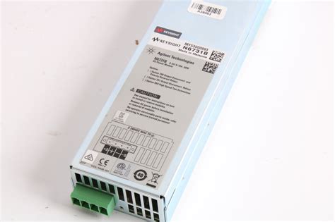 Agilent N6731b Dc Power Module 0 5v 0 10a 50w N6700 Series Ntc Tech