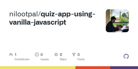 Github Nilootpalquiz App Using Vanilla Javascript