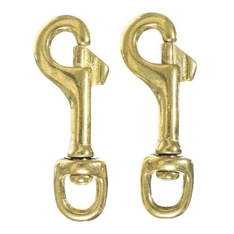 Brass Swivel Snap Hooks Available In Multiple Sizes Ebay Swivel