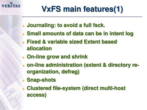 Ppt Vxfs And Vxvm On Linux “giving Linux Enterprise Strength” Powerpoint Presentation Id4646416