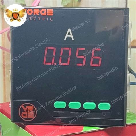 Promo Vorge Vr Aa31 Digital Ampere Meter 1 Phase 1p Single Amperemeter Ammet Diskon 23 Di