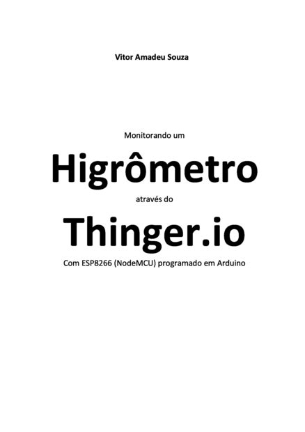 Monitorando Um Higrômetro Através Do Com Esp8266 Nodemcu